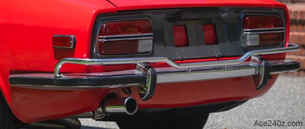 240z Smooth Rear Bumper