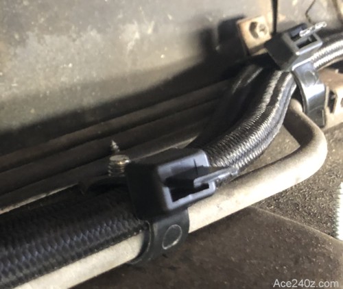 240z Fuel Rail Elimination